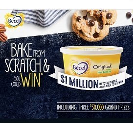 Becel Bake From Scratch Contest: Upload Receipt to Win 1 Million in Prizes