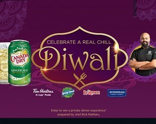 Canada Dry Contest: Enter Canadadry.ca/diwali Pin Codes to Win dinner ...