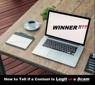 Contest Questions: How to Tell if a Contest Is Legit or a Scam ...