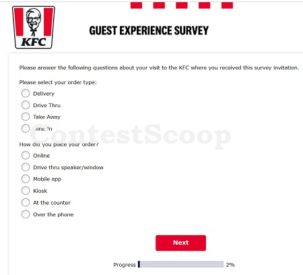KFClistens Ca Contest: Take Survey & Get free Popcorn Chicken • Contest ...