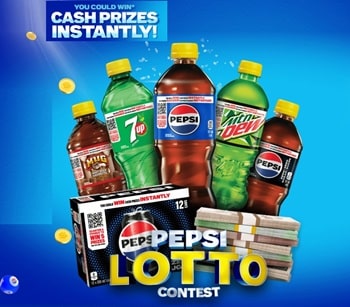 Pepsi Lotto Contest: $10K Weekly + Instant Wins All Summer at Winsummer ...