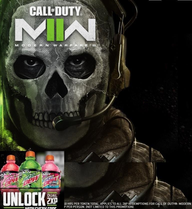 MountainDew.ca Call of Duty Promo: Free Dual XP (codes) • Contest Scoop